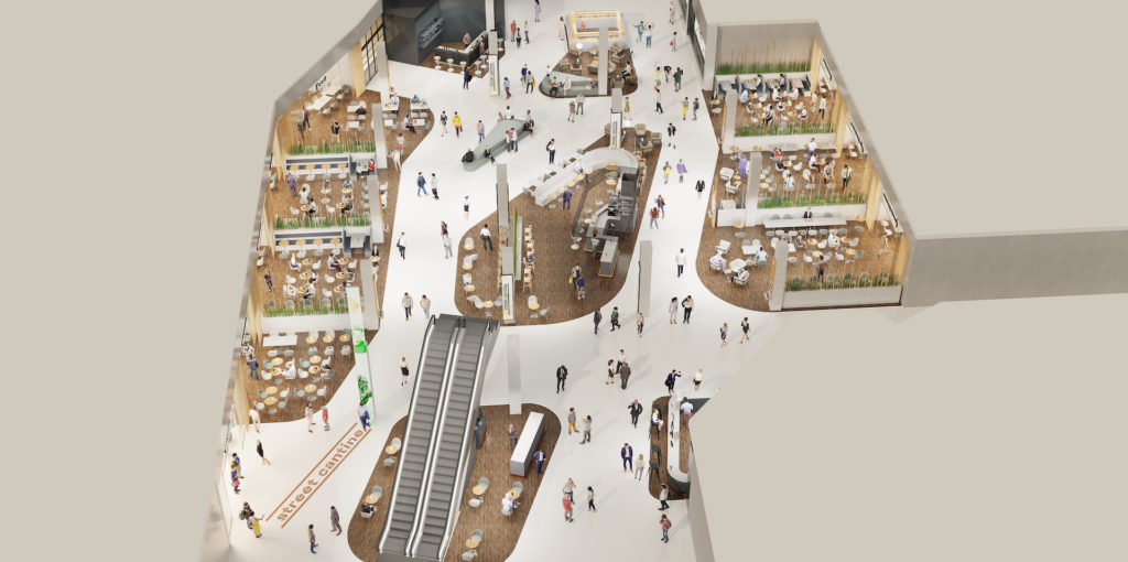 Shopping mall rendering project EVRY2 done | nofuss