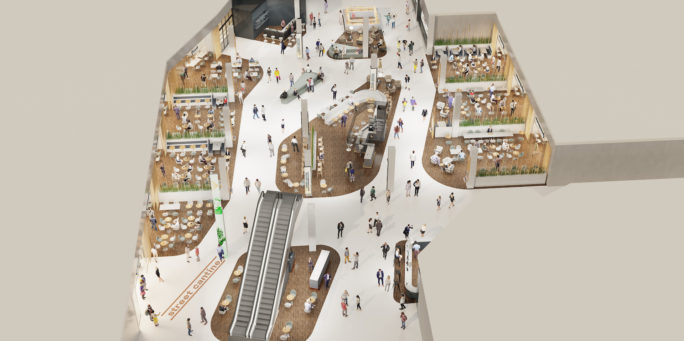 Shopping mall rendering project EVRY2 done | nofuss