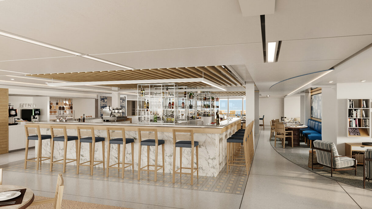 Cruise ship rendering project done for Rottet Studio | nofuss