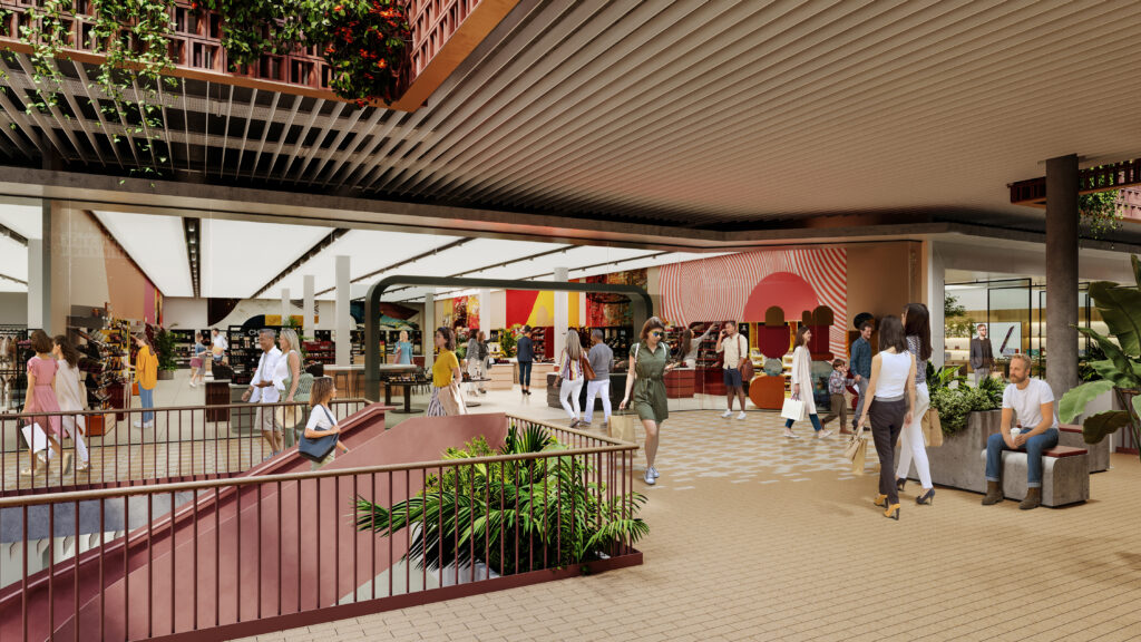 Shopping mall visualization project, ClarkeHopkinsClarke | nofuss