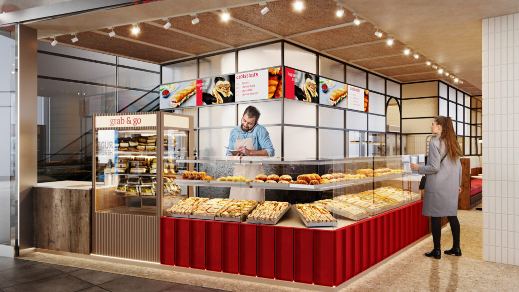 Bakery 3D visual project for true. food agency in 2022